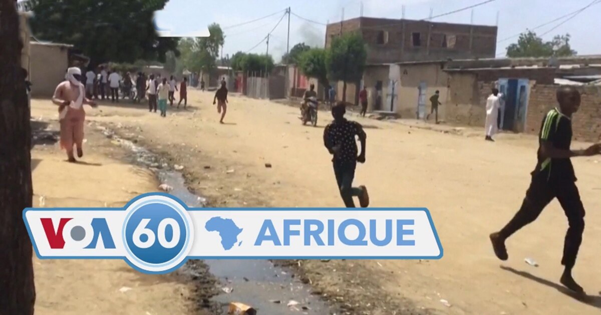 VOA60 Afrique du 11 novembre 2022: Tchad, RDC, Rwanda, Burkina Faso