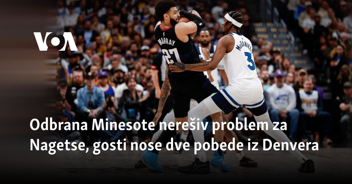 Odbrana Minesote nerešiv problem za Nagetse, gosti nose dve pobede iz Denvera