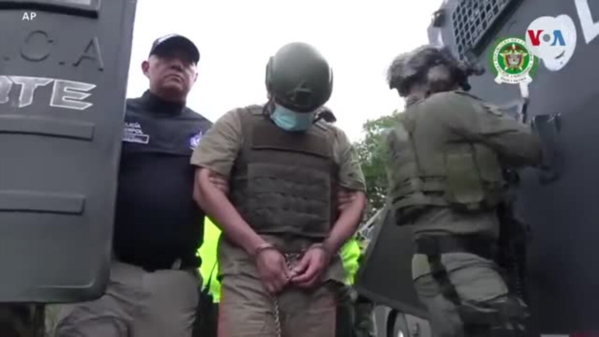 Dairo Antonio Úsuga "Otoniel" antes de su extradición a EEUU