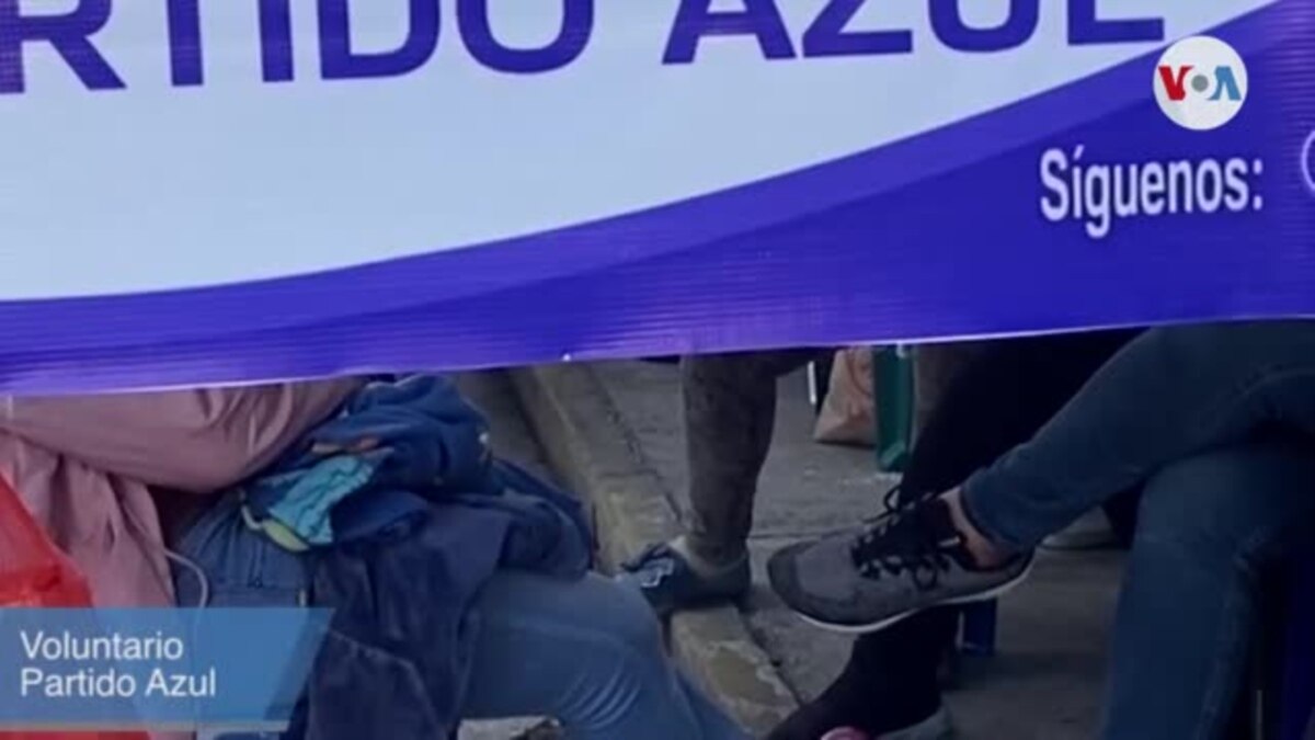 Guatemala llamado a elecciones -Partido Azul- voluntario