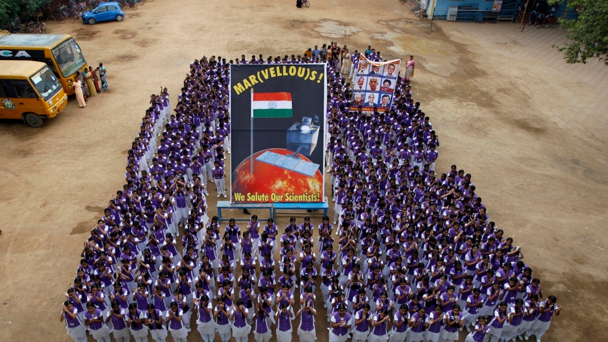 India's Mars Mission Achieves Orbit