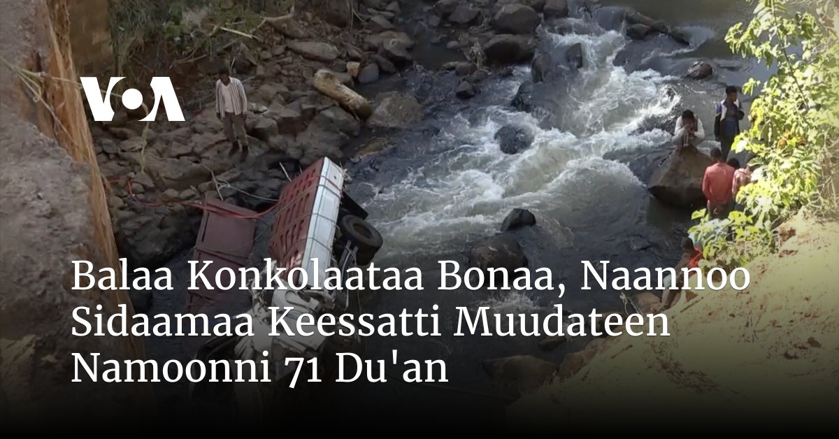 Balaa Konkolaataa Bonaa, Naannoo Sidaamaa Keessatti Muudateen Namoonni ...