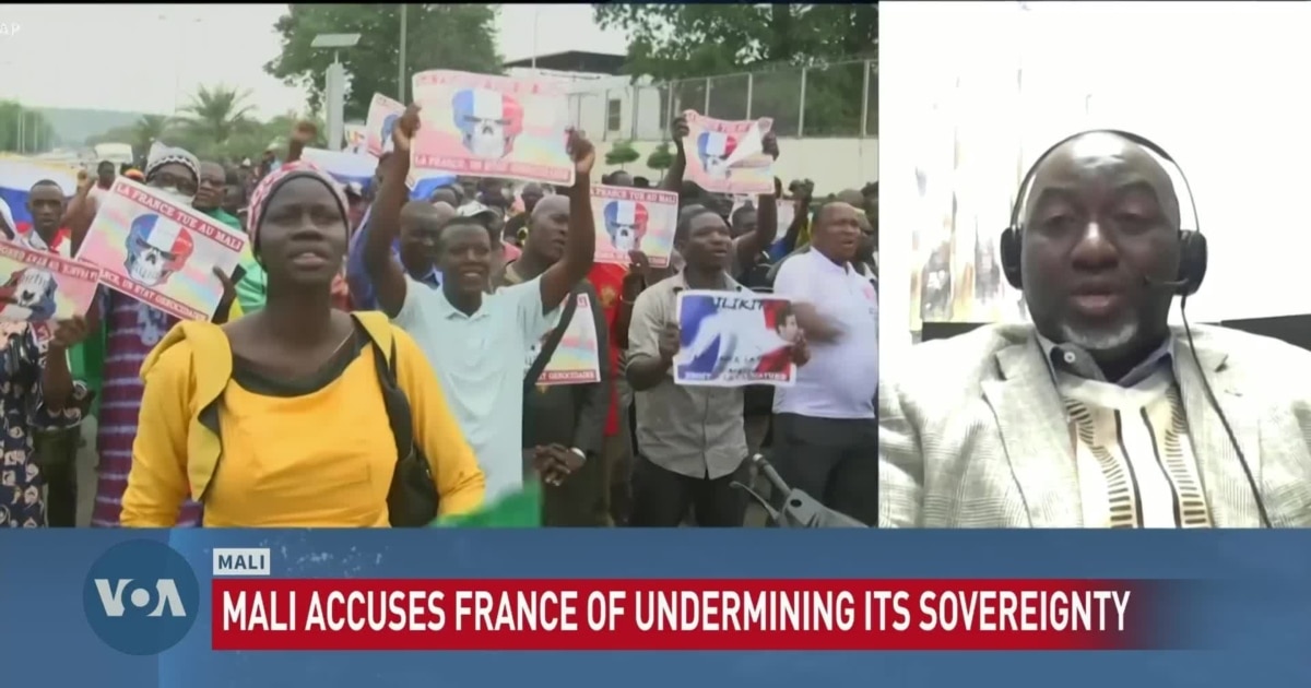 Mali Accuses France of Undermining Its Sovereignty