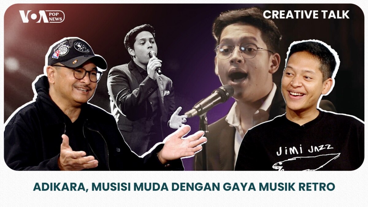 VOA Creative Talk: Adikara Fardy, Musisi Muda dengan Gaya Musik Retro