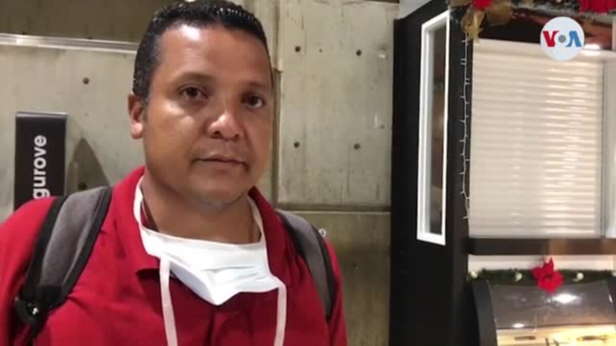 Migrante venezolano retornado desde EEUU, Abel Soto
