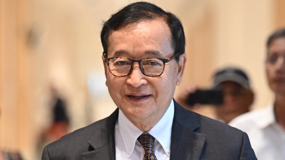 Nhân vật đối lập Sam Rainsy: Bầu cử ở Campuchia chẳng khác nào một 'trò đùa'