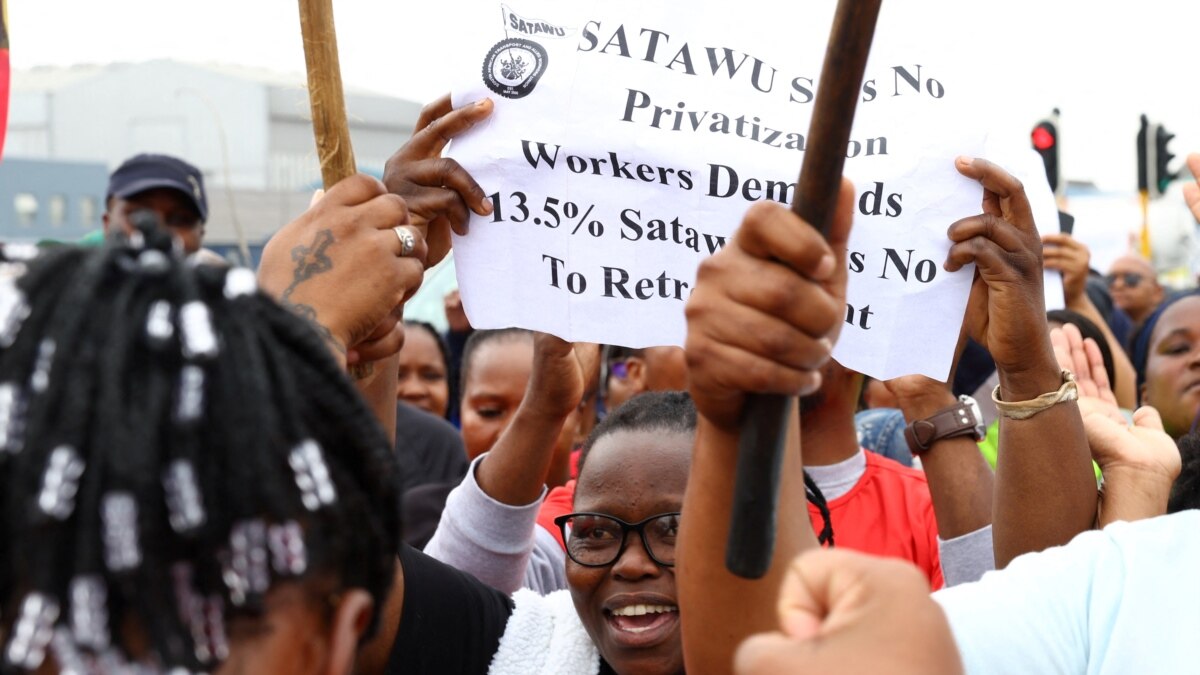 S. Africa Transnet Strike Disrupts Port Operations