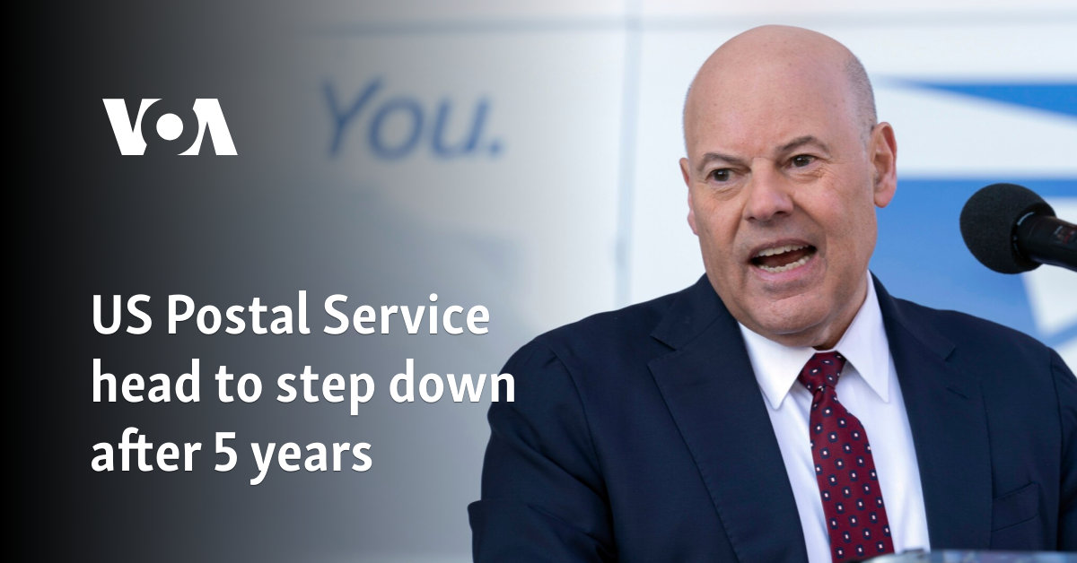 US Postal Service head to step down after 5 years