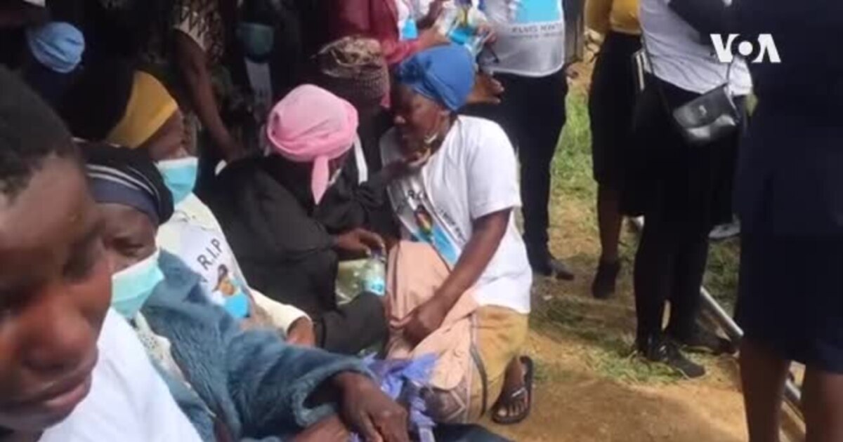 Elvis Nyathi Burial in Bulawayo