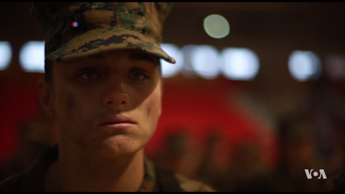 Maria Daume, New Female Marine Infantry Member