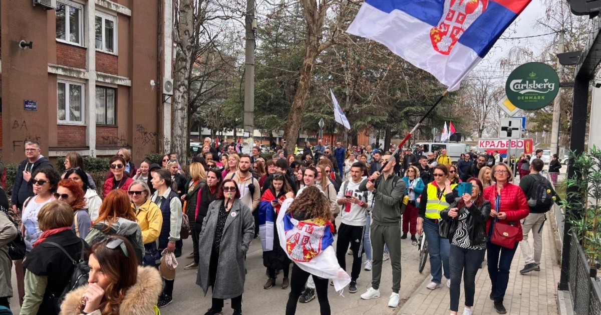 Studenti na putu za Beograd