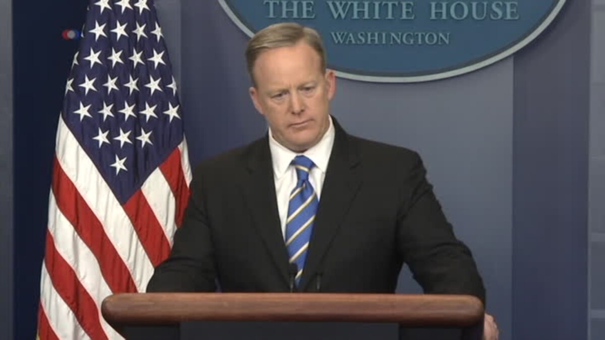 White House Spokesman Sean Spicer On Voter Fraud