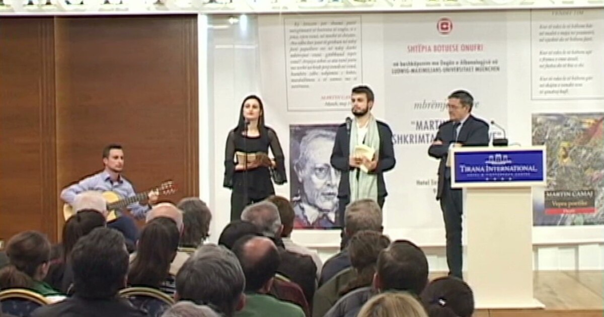 Nderohet vepra e gjuhëtarit dhe poetit Martin Camaj