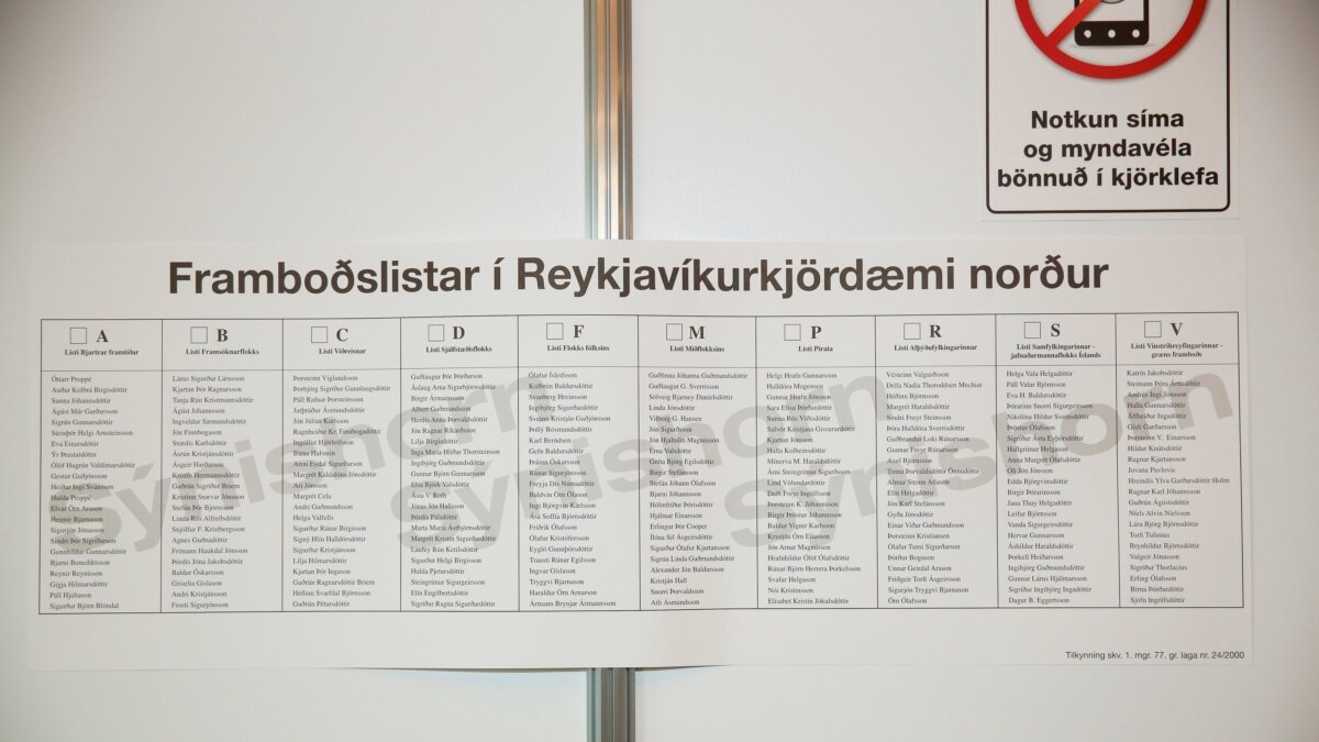 Iceland Holds Parliamentary Elections as Nation Tries to Overcome Scandal