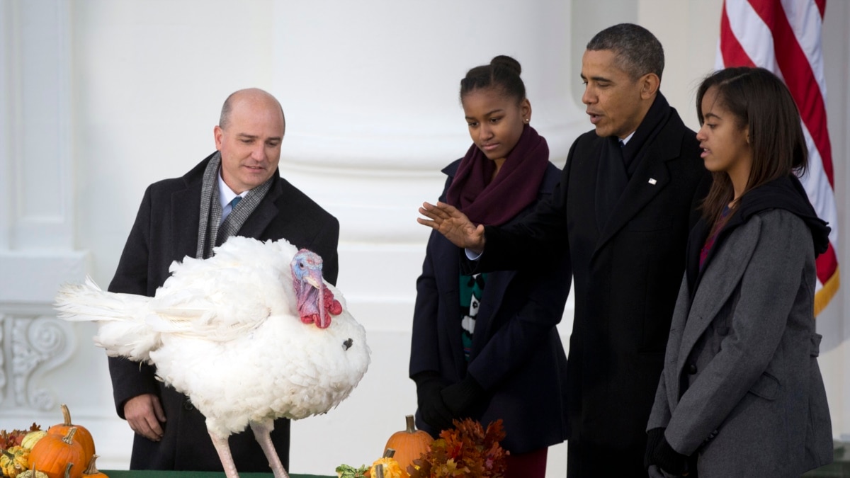 President Pardons Thanksgiving Turkeys