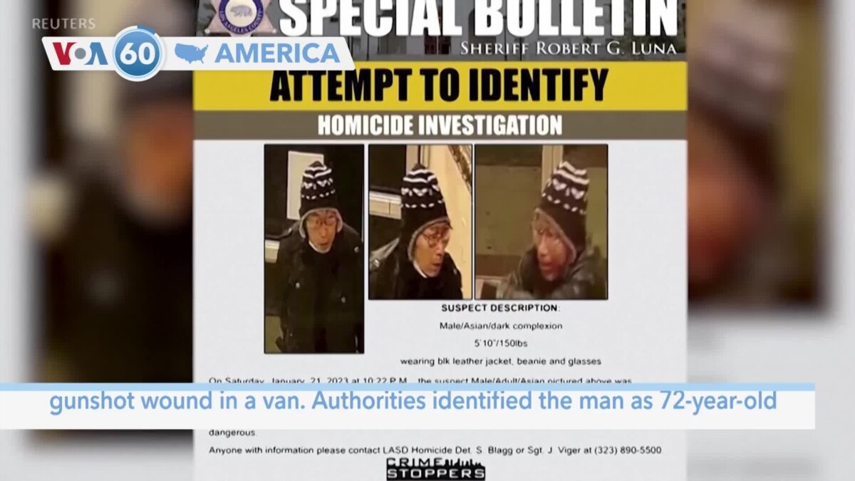Voa60 America Gunman Suspected Of California Lunar New Year Shooting