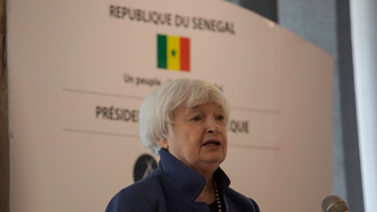 US Treasury Secretary Yellen Kicks Off Africa Tour in Senegal
