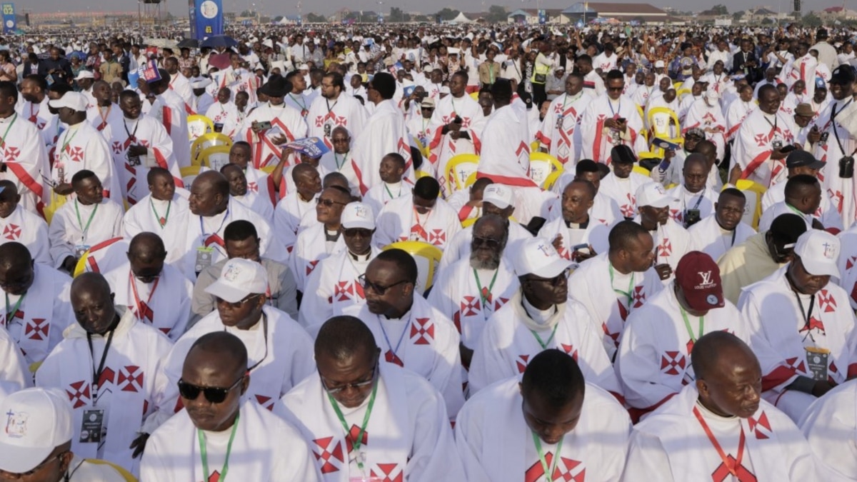 À Kinshasa, le pape attendu par la foule pour une messe géante