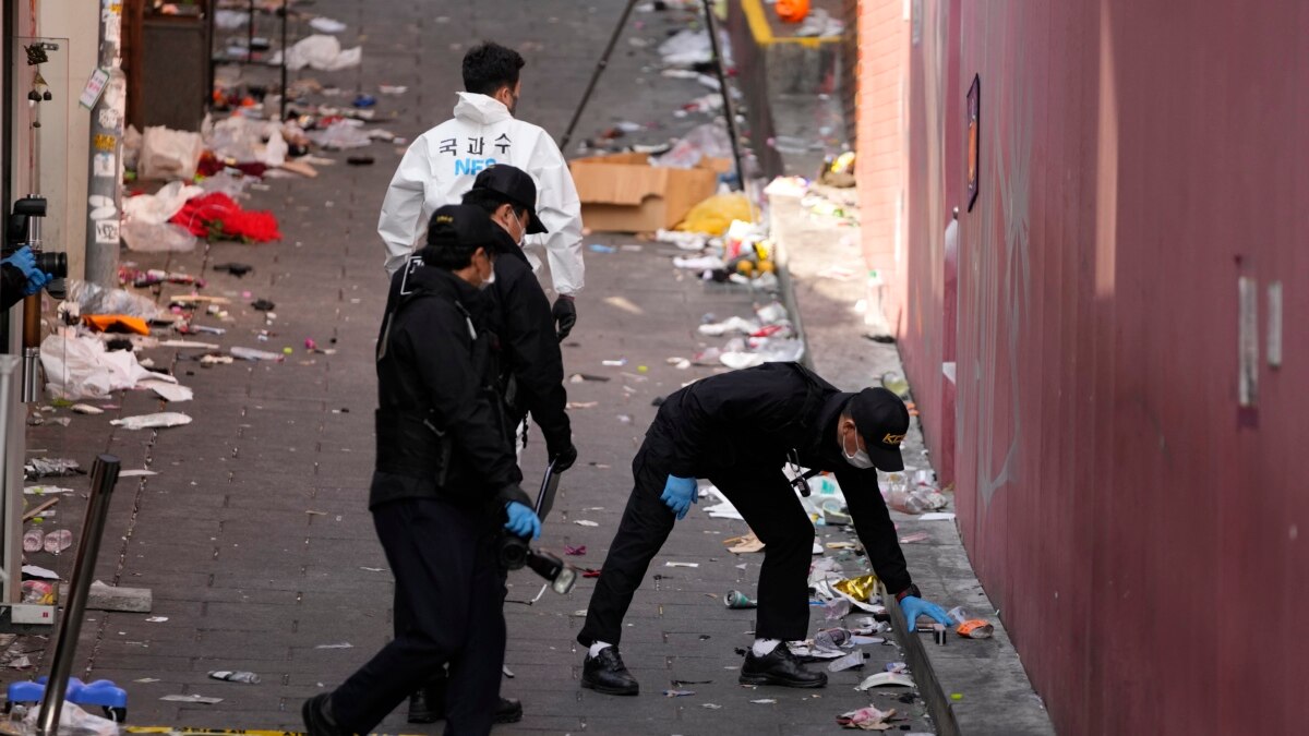 South Korea Investigates Crowd Surge, India Looks into Bridge Collapse