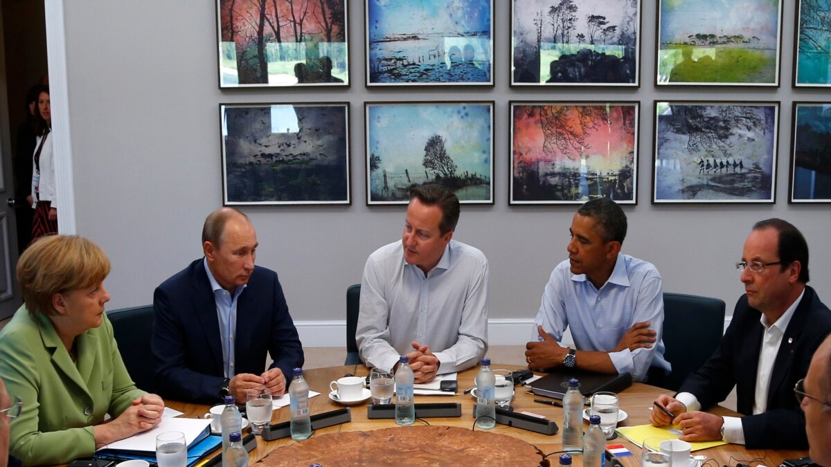 Syria Dominates G8 Summit Discussions