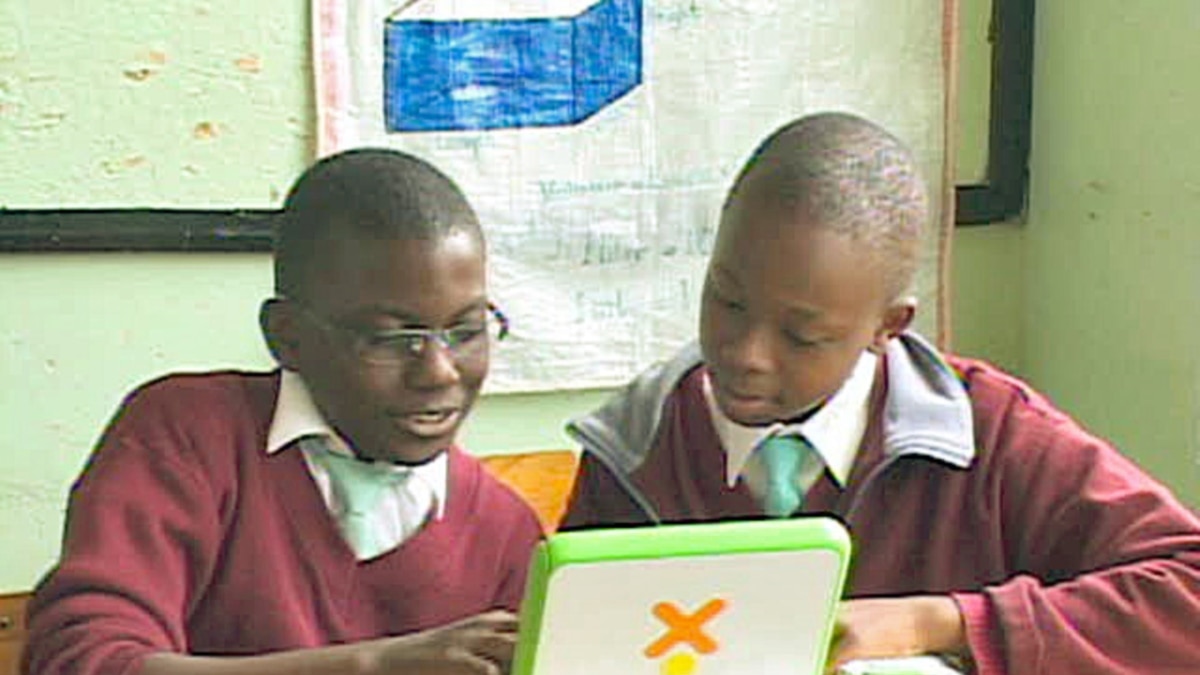 Kenyan School Benefits from One Laptop Per Child Initiative