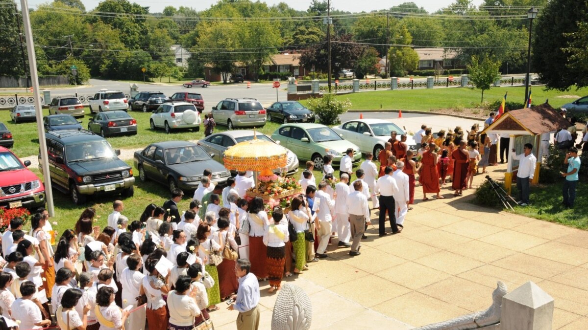 Buddha Relics Celebrations at Cambodian Temple - Silver Spring 2010