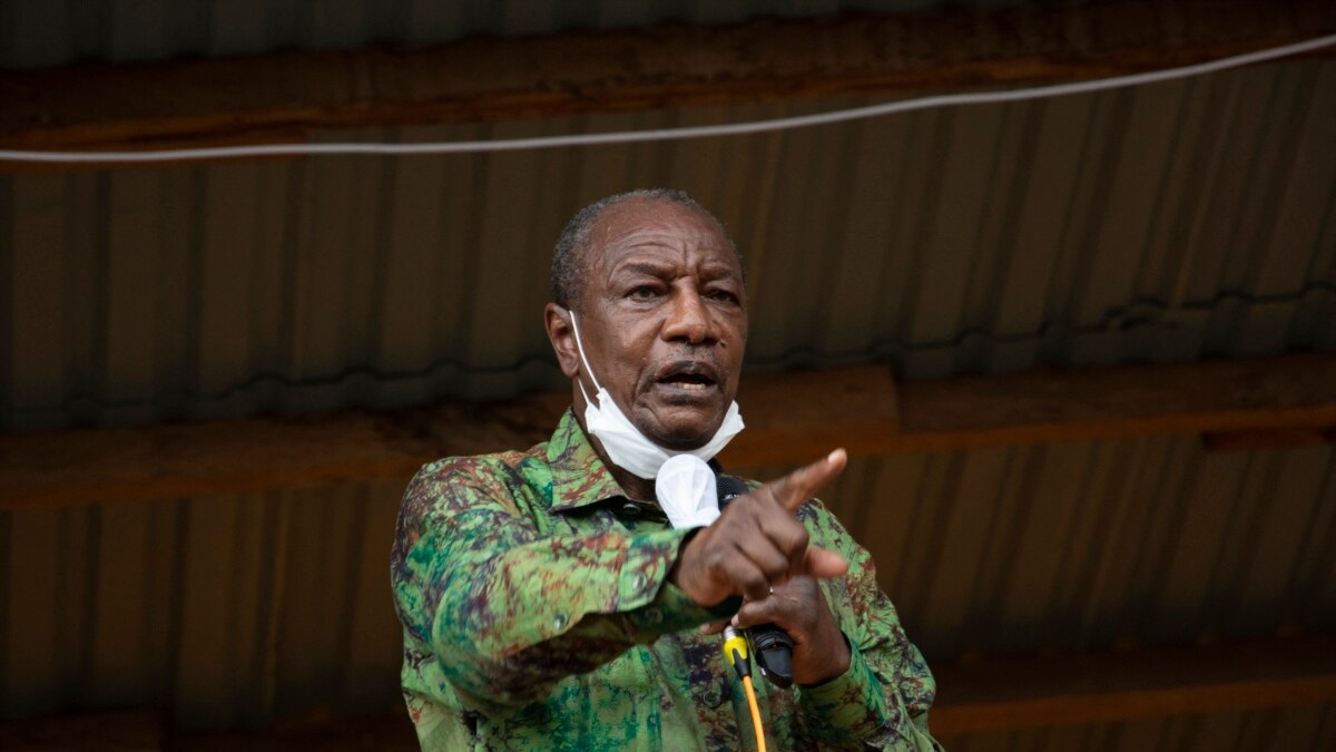 Guinea Junta Orders Probe into Ex-President Alpha Conde for Treason