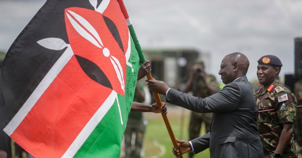 Kenya Deploys Troops to DRC to Quell Eastern Unrest