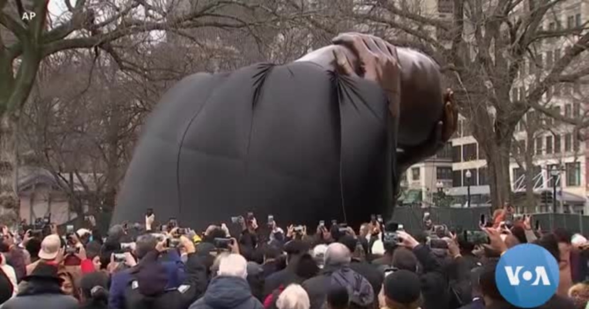 Monument Dedicated to MLK in Boston