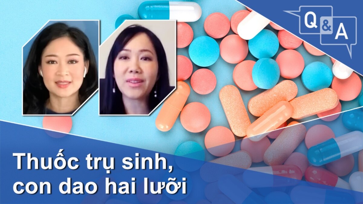 Thuốc trụ sinh, con dao hai lưỡi