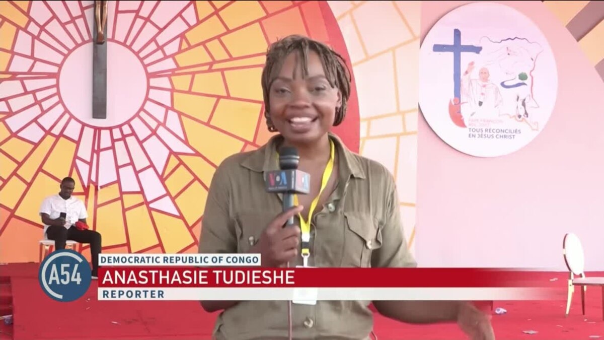 Kinshasa Residents Celebrate Pope Francis' Arrival