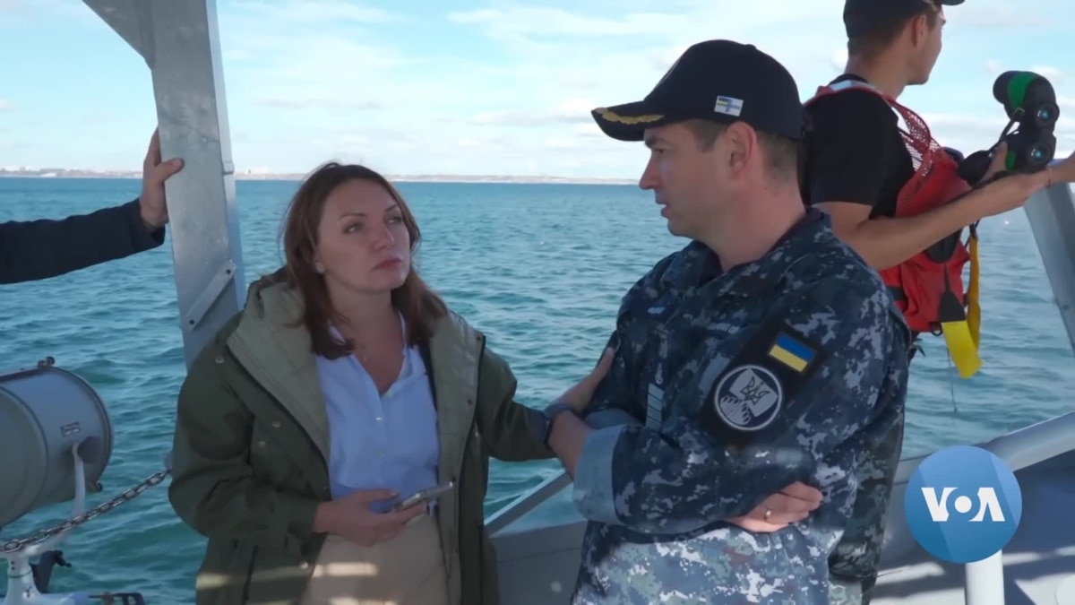 VOA Gets Exclusive Access to Ukraine Navy Ship