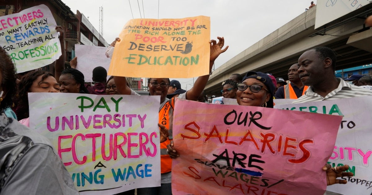 Nigeria University Lecturers Suspend 8-Month Strike