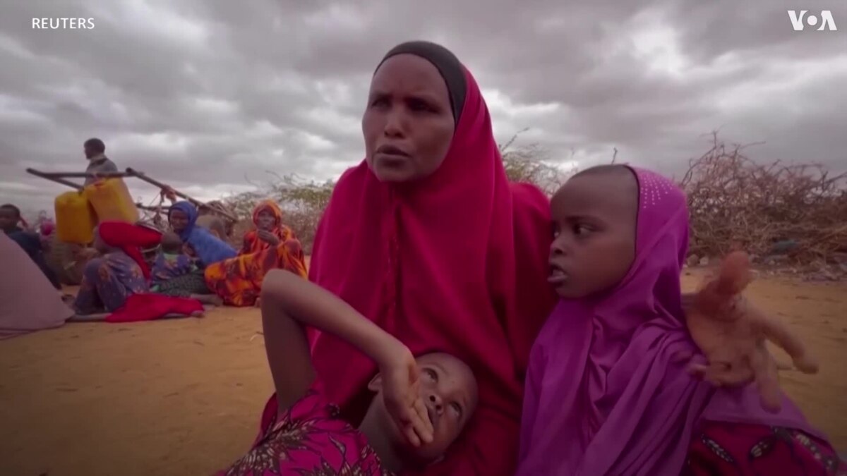 Famine Forces Thousands to Flee Homes in Somalia