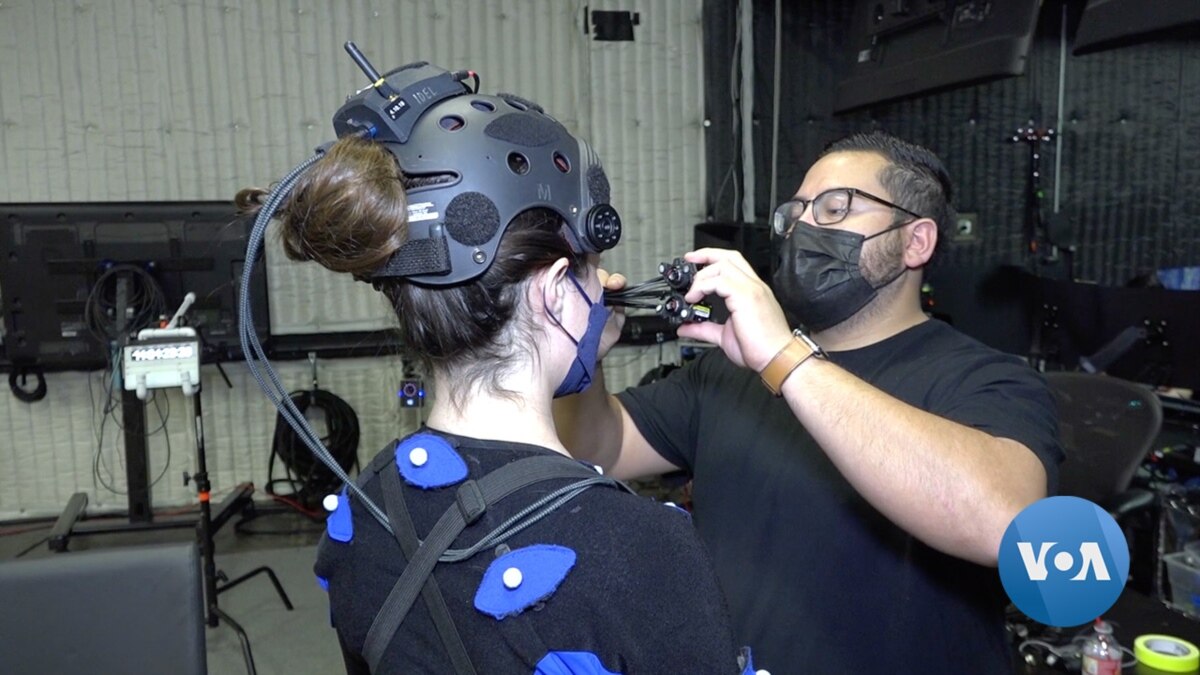 Motion capture actors bring a fantasy world to life