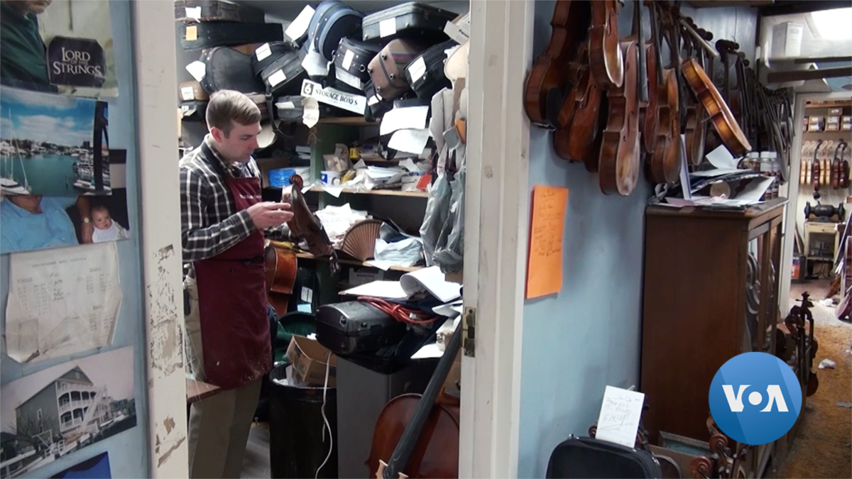 Violin Maker Keeping Family Tradition Alive