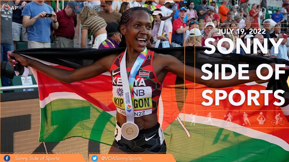 Sonny Side of Sports: Faith Kipyegon Wins Kenya's First Gold in World ...