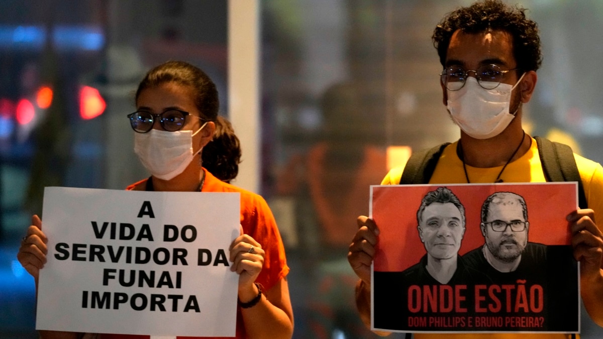 Public Pressure Grows to Find 2 Men Missing in Brazilian Amazon