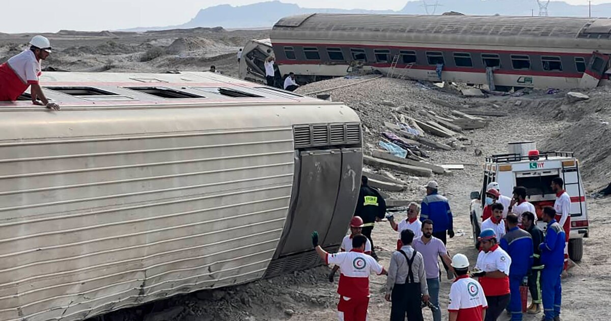 Train Derailment in East Iran Kills At Least 21, Injures 47