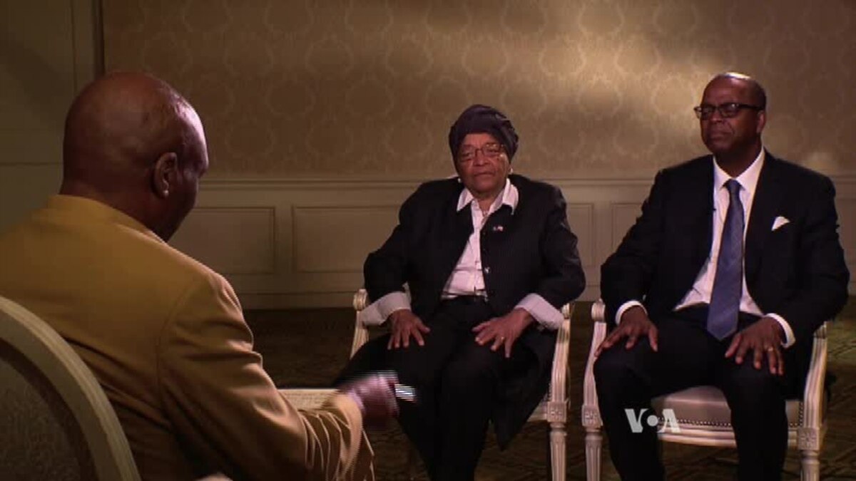 Liberia's President Discusses US Trip with VOA