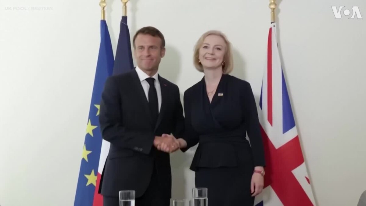 Macron Meets with UK’s Truss as UNGA Kicks Off
