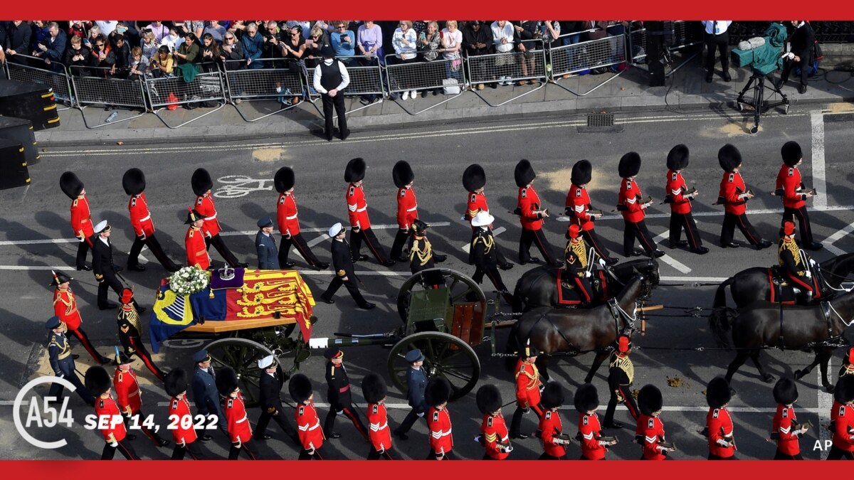 Africa 54: Queen Elizabeth Lies in State at Britain’s Parliament & Air ...