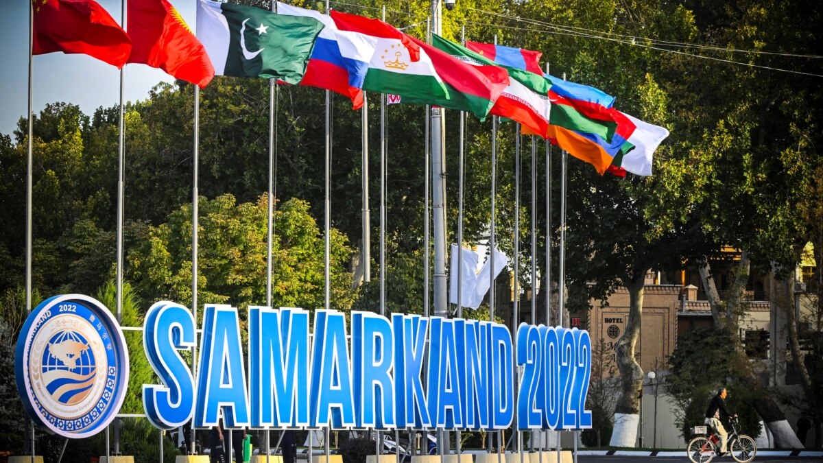 Samarqand Shanxay hamkorlik tashkiloti sammiti qatnashchilarini ...