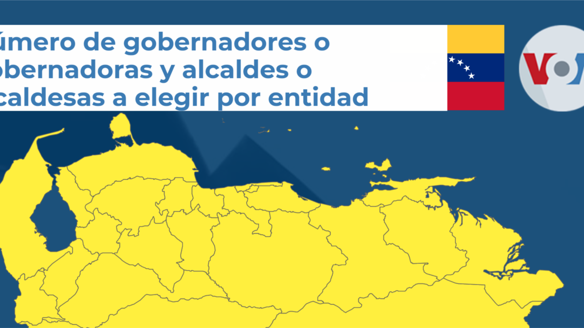 Mapa electoral en Venezuela