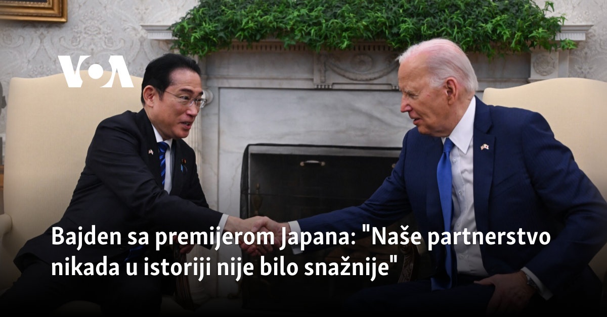 Bajden sa premijerom Japana o vojnoj saradnji i "nikad snažnijem partnerstvu"