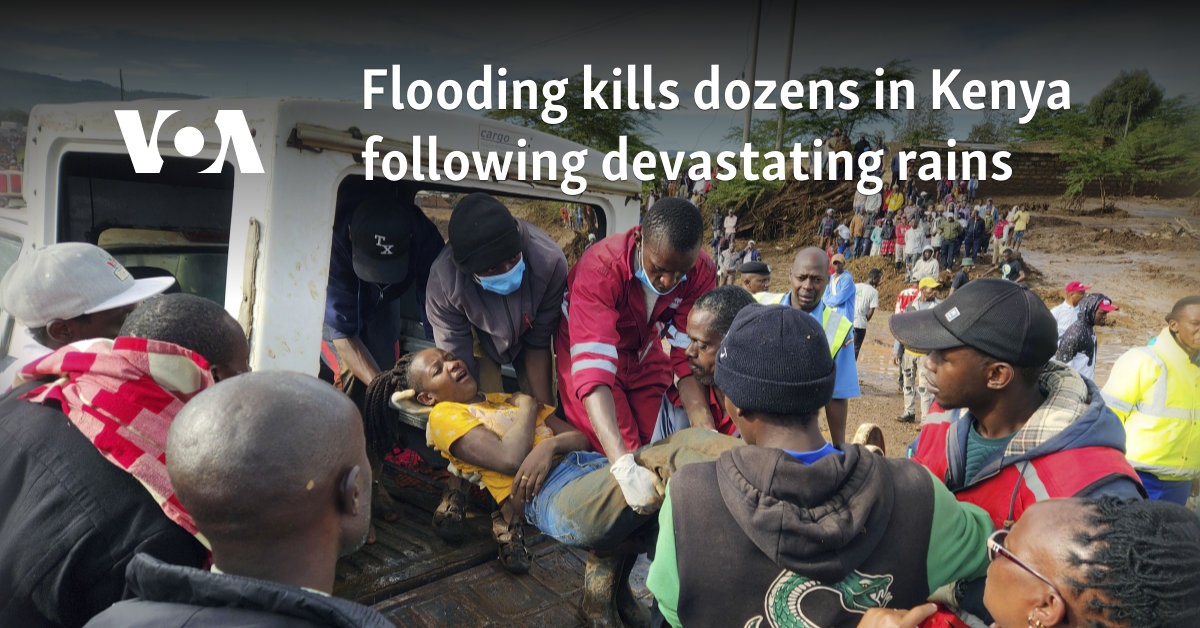Flooding kills dozens in Kenya following devastating rains