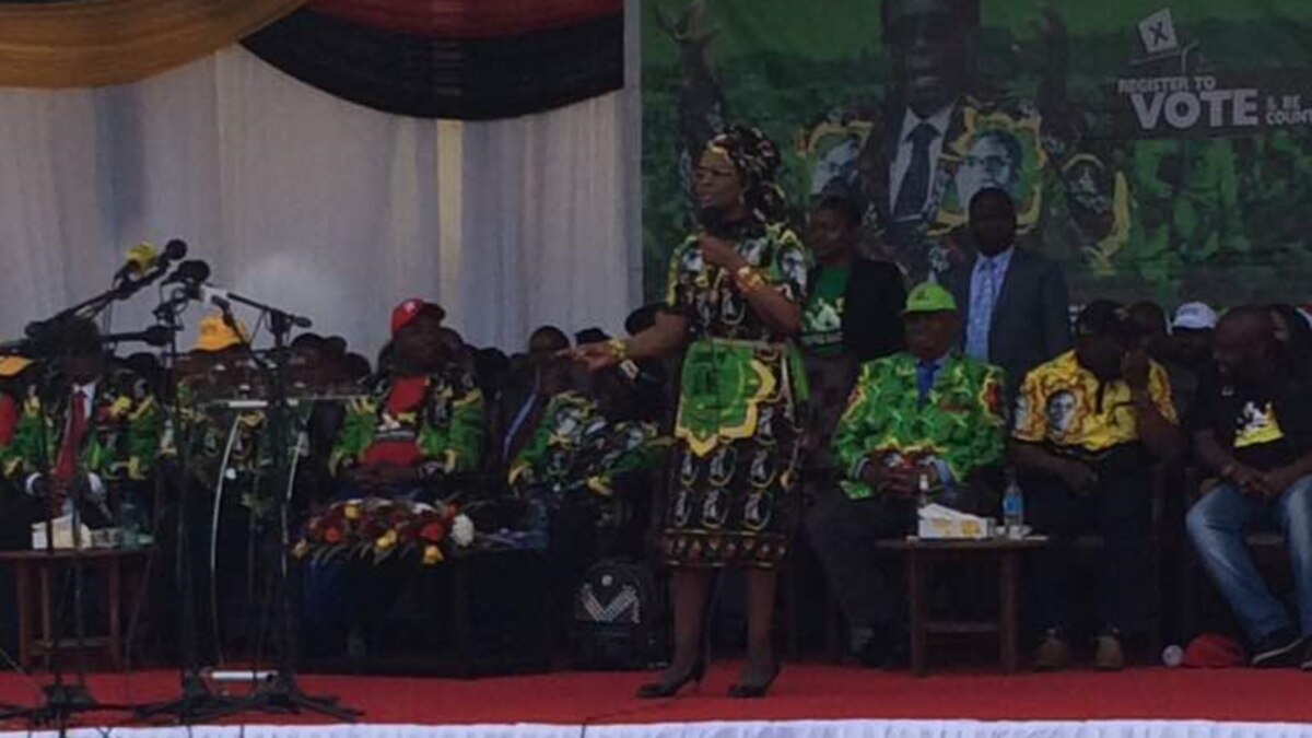 Grace Mugabe Attacks George Charamba, Protects Kasukuwere And Jonathan Moyo