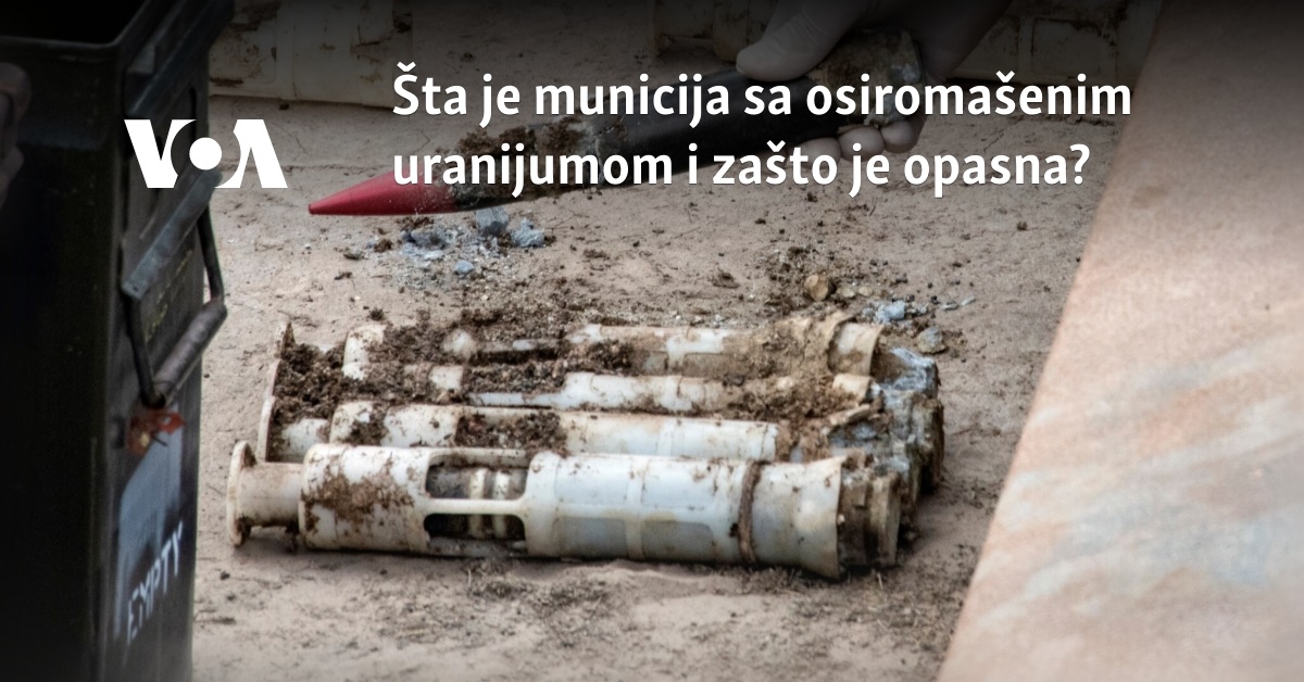 Šta je municija sa osiromašenim uranijumom i zašto je opasna?