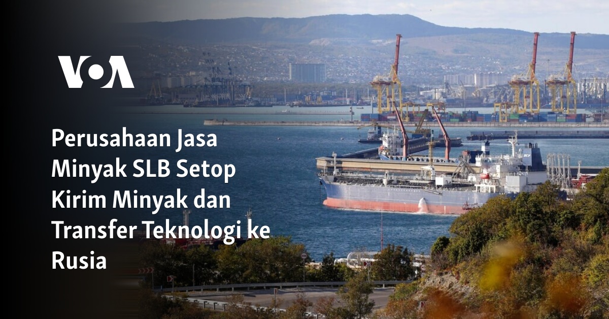 Perusahaan Jasa Minyak SLB Setop Kirim Minyak dan Transfer Teknologi ke ...