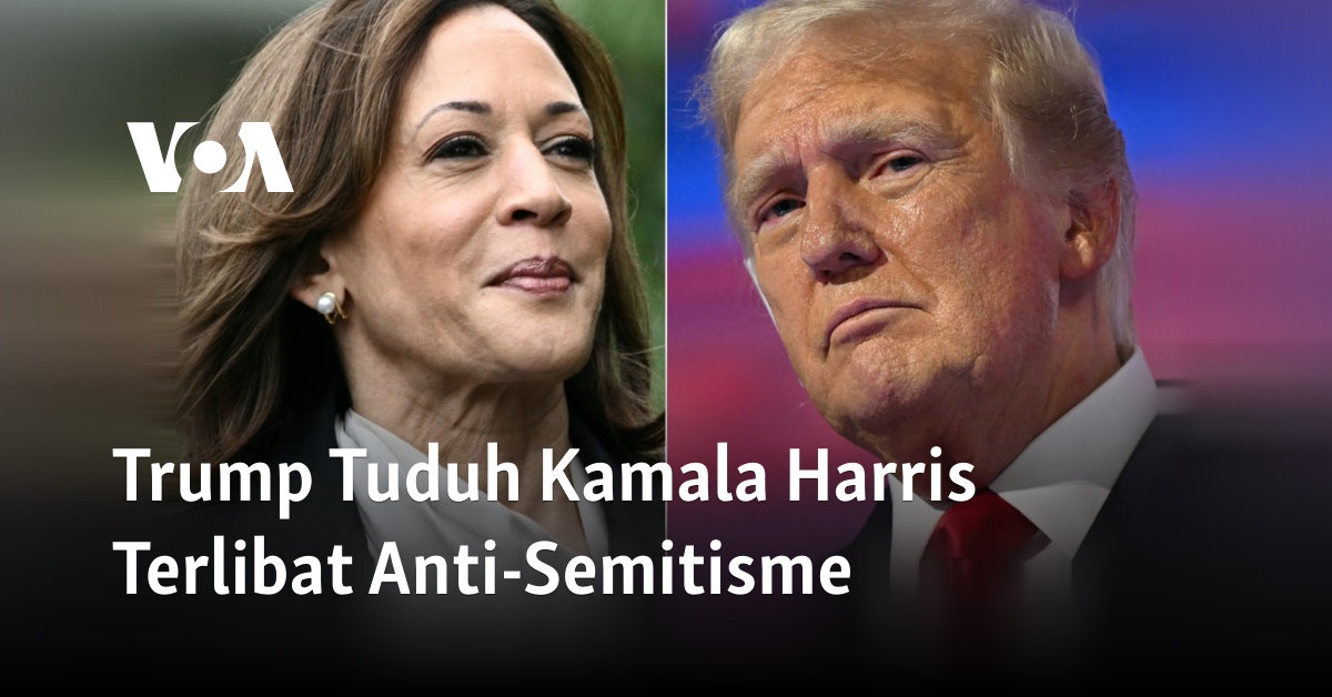 Trump Tuduh Kamala Harris Terlibat Anti-Semitisme
